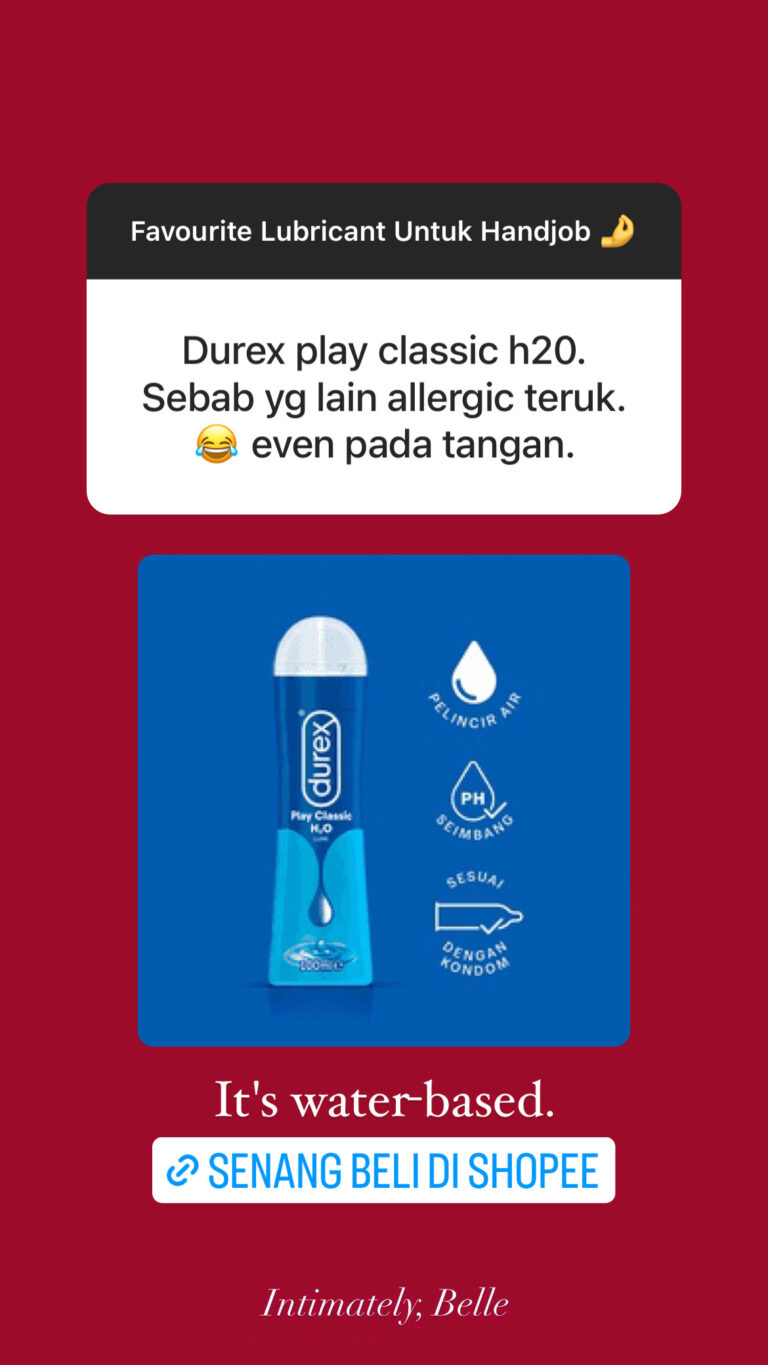 Favourite Lubricant Untuk Handjob Intmtly 0743
